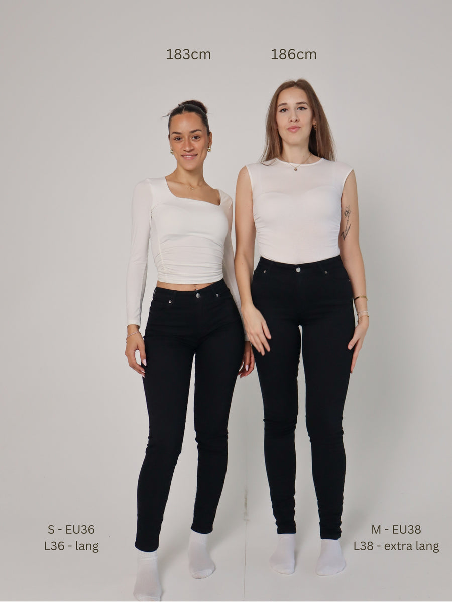 Tall Jeans & lange Hosen für Damen | Extra lange Passform – tallfinds